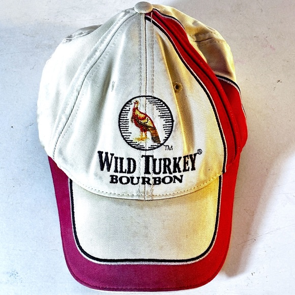 Vintage | Accessories | Vintage Wild Turkey Bourbon White Red ...